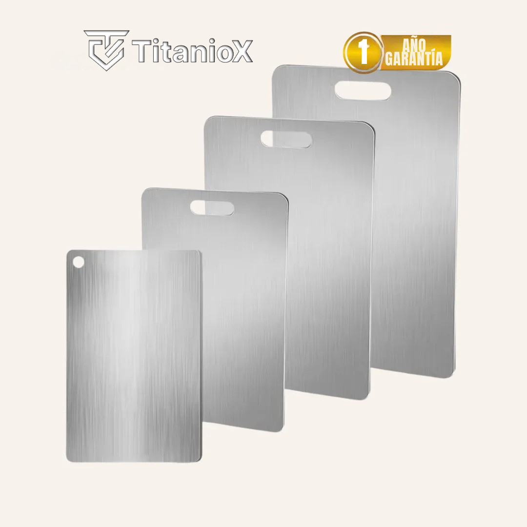 Tablas de cortar de titanio – TitanioX